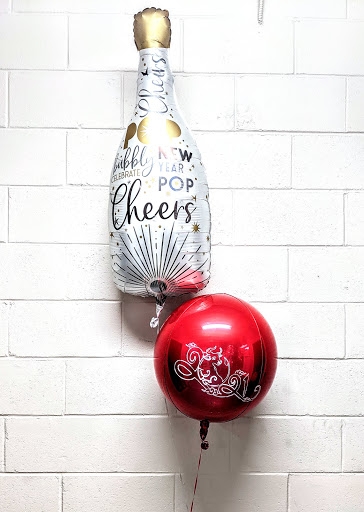2024 Year of the Ox Cheers Simple Balloon Bouquet balloons vancouver JC ...