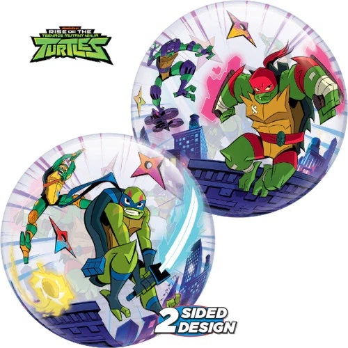 22" Teenage Mutant Ninja Turtles Bubble Rise of the TMNT Balloon bubble ...
