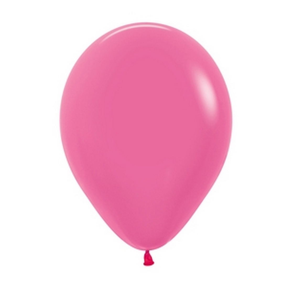 11" Neon Magenta balloons vancouver JC Balloon Studio