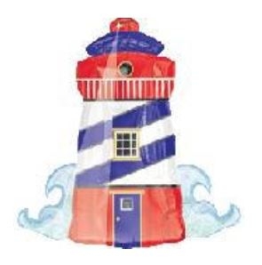 Ocean Lighthouse Balloon balloons vancouver JC Balloon Studio