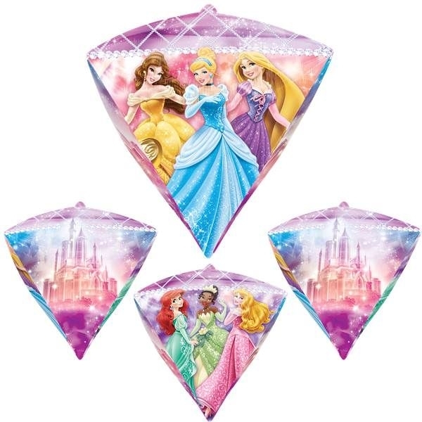 Disney Princess 4-Sided Diamond Shaped Balloon balloons vancouver JC ...