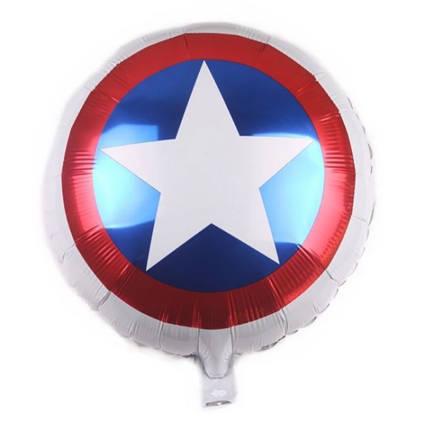 Captain America Shield Balloon balloons vancouver JC Balloon Studio