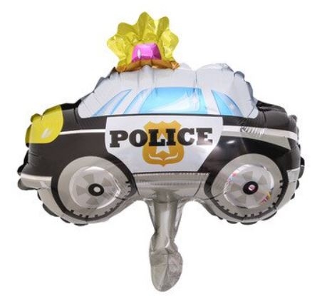 Police Car Balloon balloons vancouver JC Balloon Studio