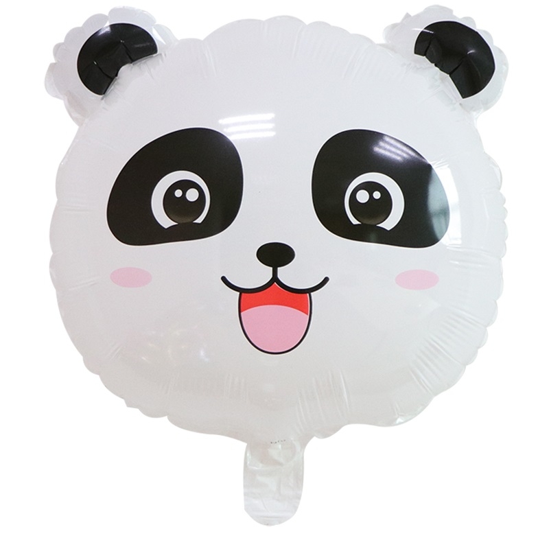 Cute Panda Face Balloon balloons vancouver JC Balloon Studio