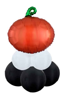 [2FT] Fall Pumpkin Balloon Centerpiece AIR FILLED balloons vancouver JC ...