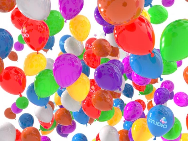 Balloon Drop 200 balloons vancouver JC Balloon Studio