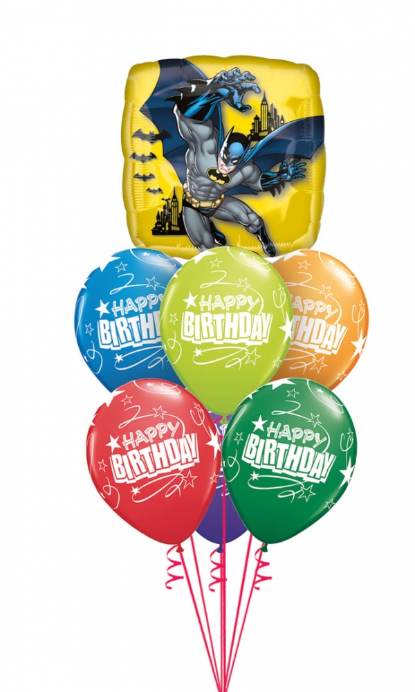 Batman Balloons 1 balloons vancouver JC Balloon Studio