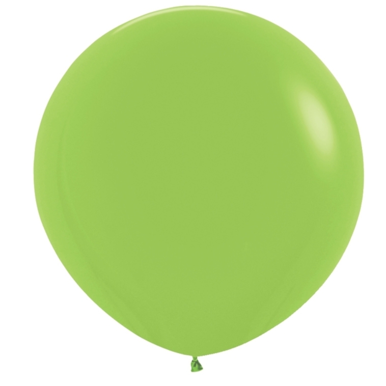 36" Deluxe Key Lime with Hi Float balloons vancouver JC Balloon Studio