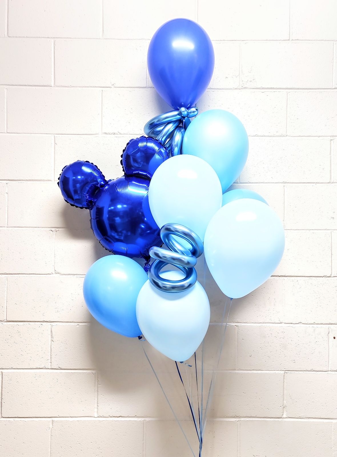 Blue Mouse Balloon Bouquet balloons vancouver JC Balloon Studio