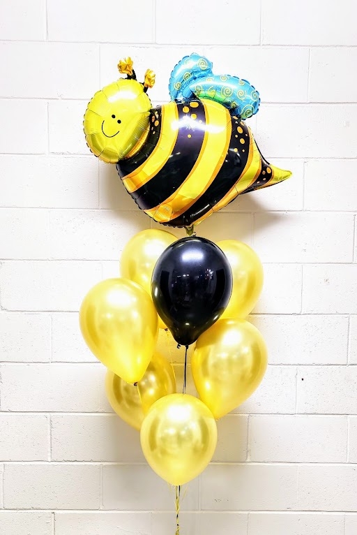Bumble Bee - Line To You Bouquet balloons vancouver JC Balloon Studio