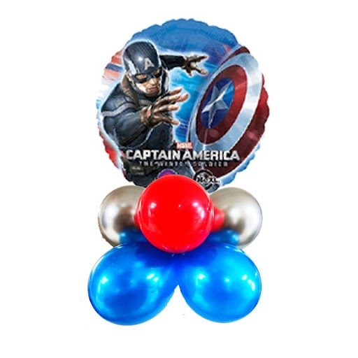 Captain America Balloon balloons vancouver JC Balloon Studio