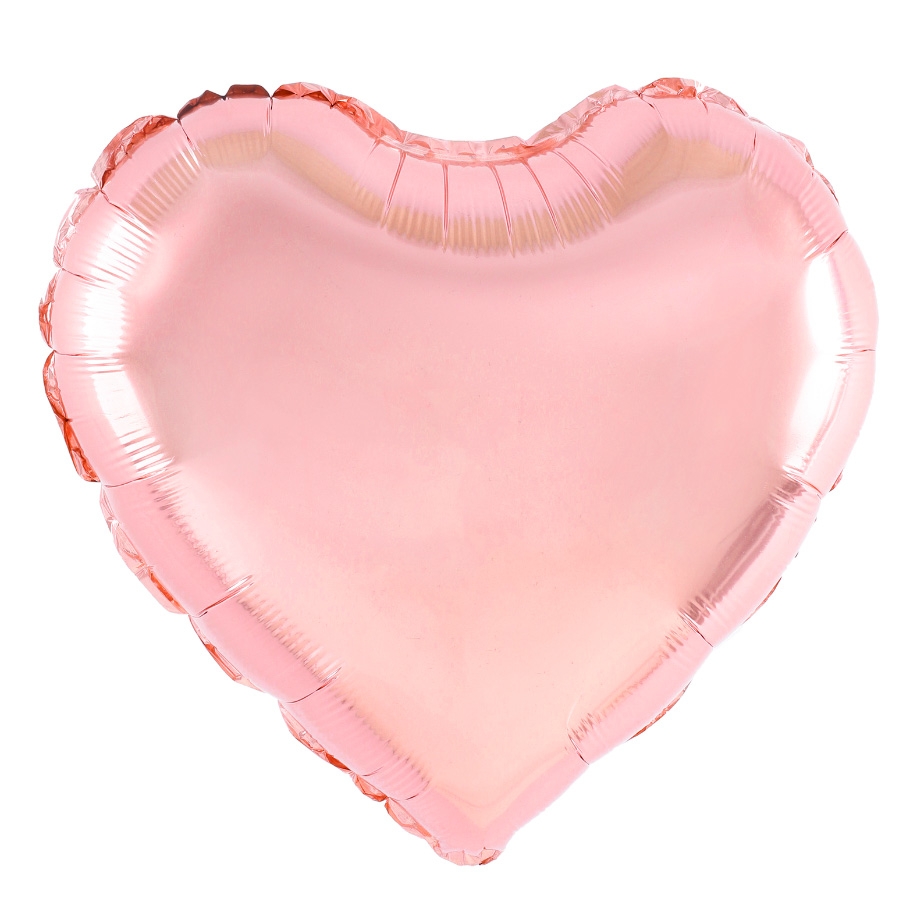 Jumbo Rose Gold Heart Balloon balloons vancouver JC Balloon Studio