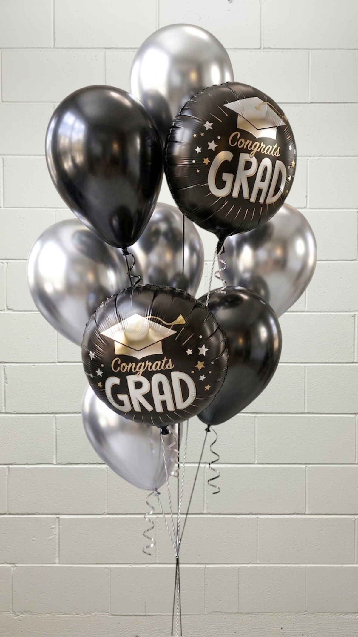 Congrats Grad Mini Balloon Bouquet of 7 balloons vancouver JC Balloon ...