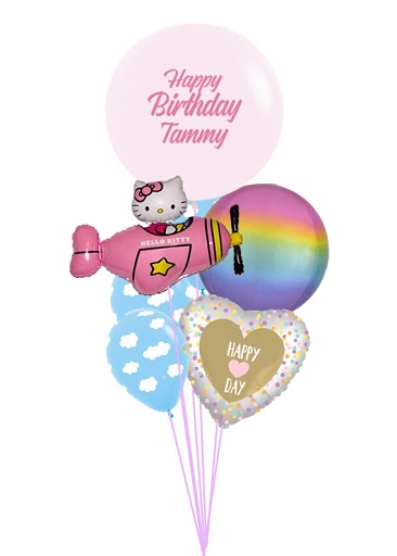 Custom Print Hello Kitty Fun Balloon Bouquet balloons vancouver JC ...