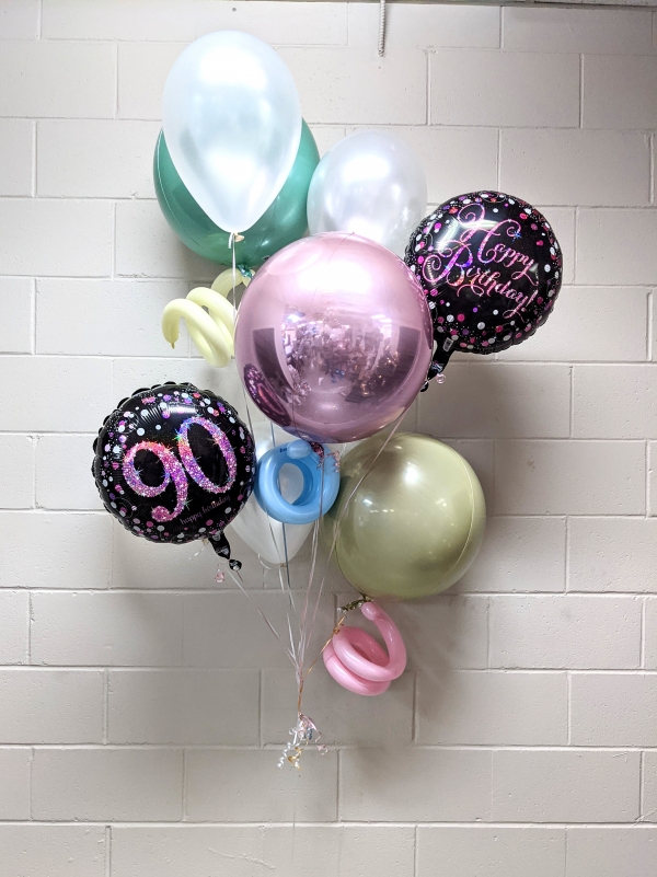 HBD Balloon Bundle balloons vancouver JC Balloon Studio