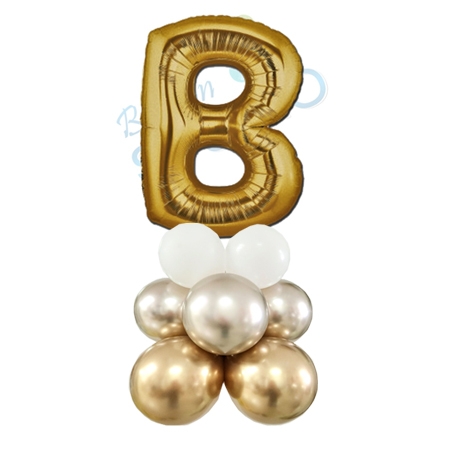 Letter B Balloon 55inch Standup balloons vancouver JC Balloon Studio