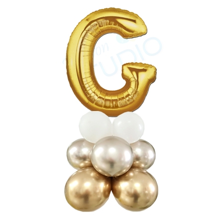 Letter G Balloon 55inch Standup balloons vancouver JC Balloon Studio