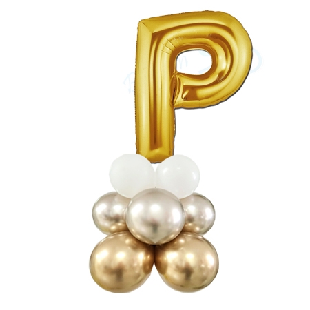 Letter P Balloon 55inch Standup balloons vancouver JC Balloon Studio