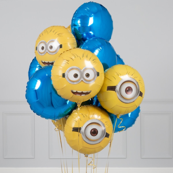 Despicable Me Minion Birthday Bouquet 2 balloons vancouver JC Balloon ...