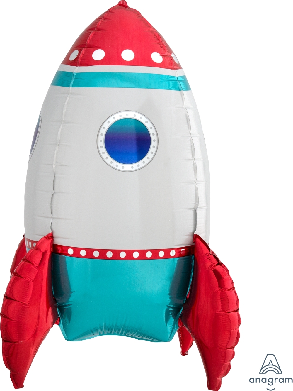 Rocket Ship Shape balloon balloons vancouver JC Balloon Studio