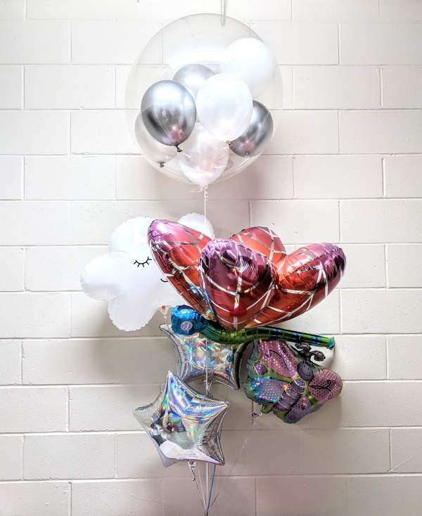 Shining Star & Spring Fling Birthday Balloon Bouquet balloons vancouver ...