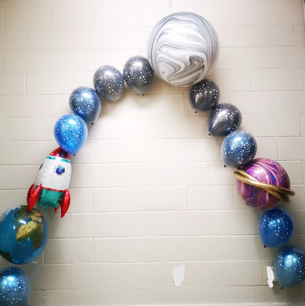 Indoor Balloon Arches balloons vancouver JC Balloon Studio