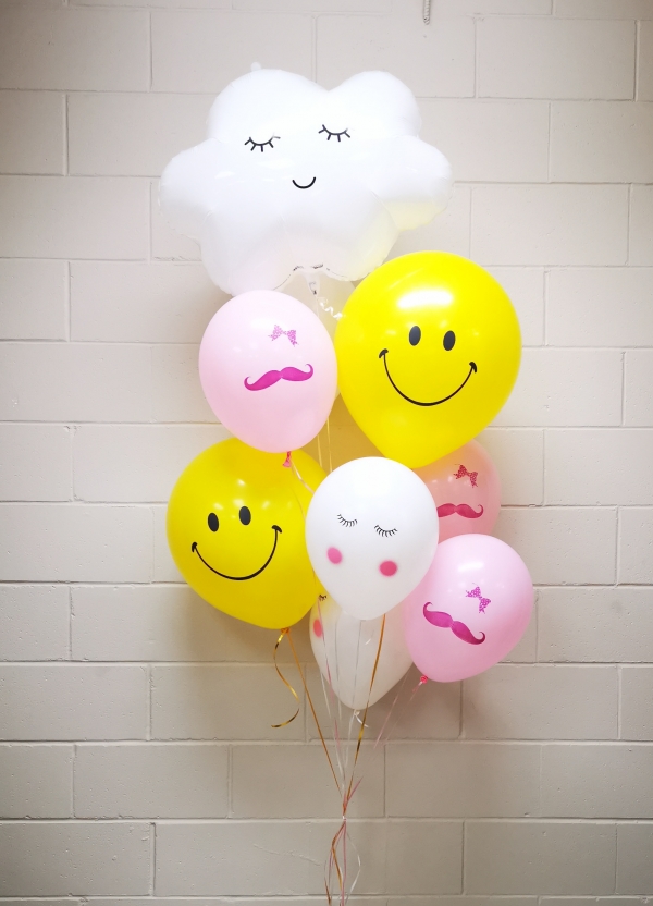 The Many Faces Of Balloons Bouquet balloons vancouver JC Balloon Studio