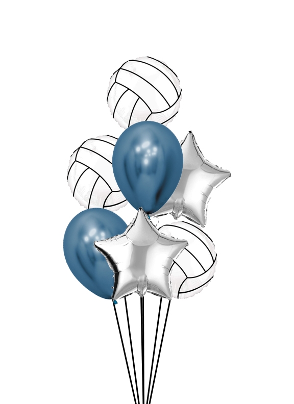 Volleyball Balloon Bouquet balloons vancouver JC Balloon Studio